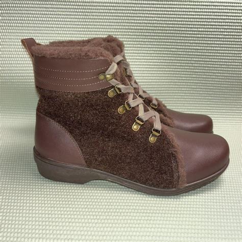 Spenco Deschutes River Boot Ankle Bootie Fur Lined Depop