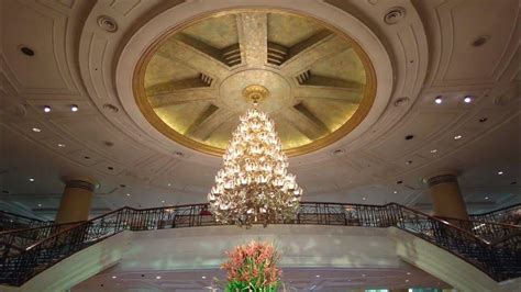 The Grand Lobby Of The Makati Shangri La Manila Hotel Youtube