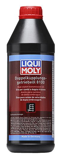 Liqui Moly Dual Clutch Transmission Oil 8100 1l 3640 Leisure Power
