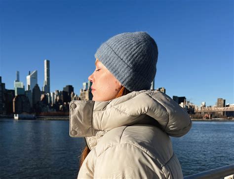 Chic In The Chill Winter Fashion On Lics Waterfront Artyszka In Nyc