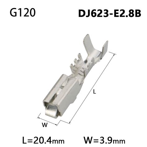 50 Pcs Pin Female Connector For Tetycoampboschs Grandado
