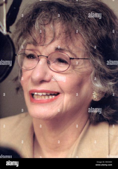 Florence Stanley Doing Voice Over For Atlantis Lost Empire 2001 Stock