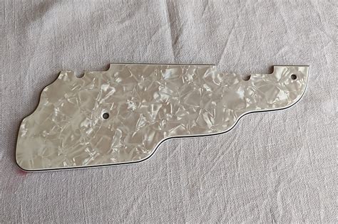 Guild Starfire Iii Aftermarket Pickguard White Pearl Reverb