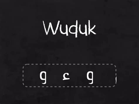 Jawi Kbk 3 Imbuhan Akhiran Selain Huruf Alif Wau Anagram