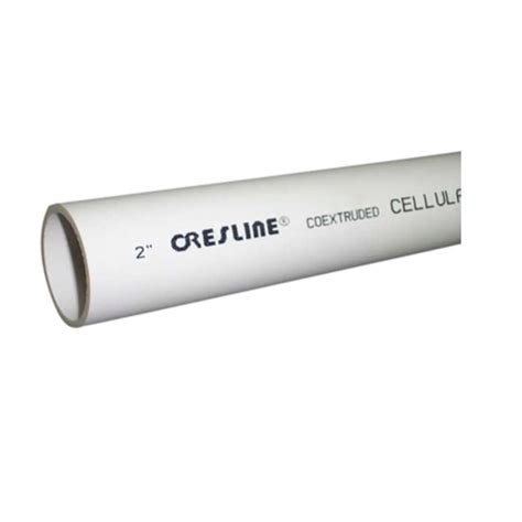 Cresline Pvc Cell Core Pipe Sch 40 Bell End 4 In X 20 Ft Siteone Us
