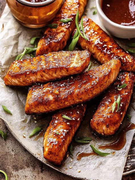 Irresistible Crispy Hot Honey Salmon Tenders For Dinner