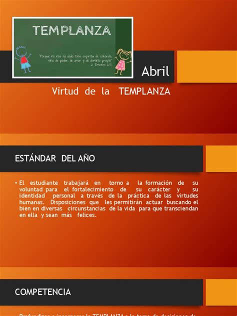 Templanza Plan De Formación Pdf Science Ciencia Filosófica