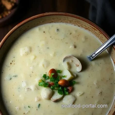 New England Clam Chowder Coastal Comfort In A Bowl