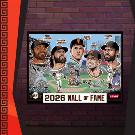 2026 Giants Promotions San Francisco Giants