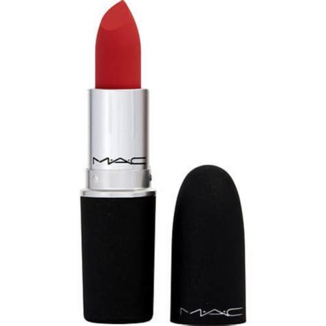 Mac Cosmetics Powder Kiss Lipstick Mandarin O Velvety Smooth 1 Pack 0 1 Oz Kroger