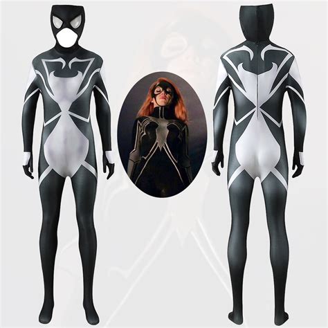 Spider Woman Bodysuit Madame Web Costume Cosplay Suit Ebay