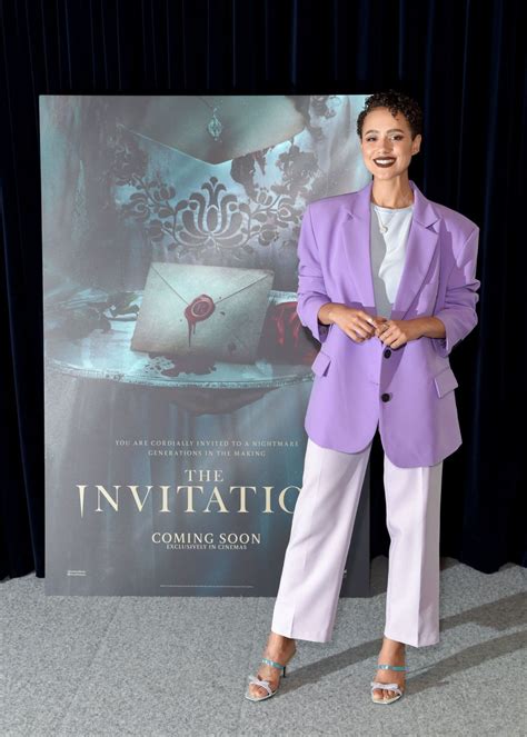 Nathalie Emmanuel The Invitation Photocall In London 08232022 • Celebmafia