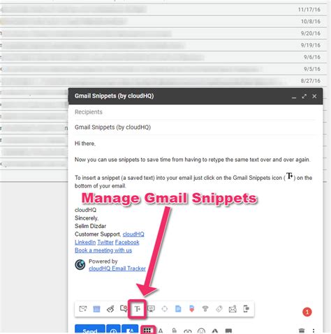 Getting started with Gmail Snippets – cloudHQ Support