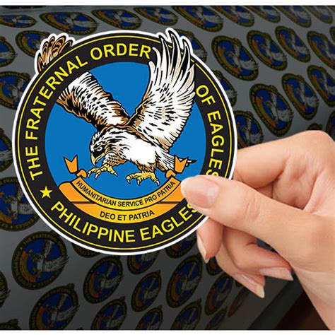 Philippine Eagles Vinyl Stickers Laminated Shopee Philippines
