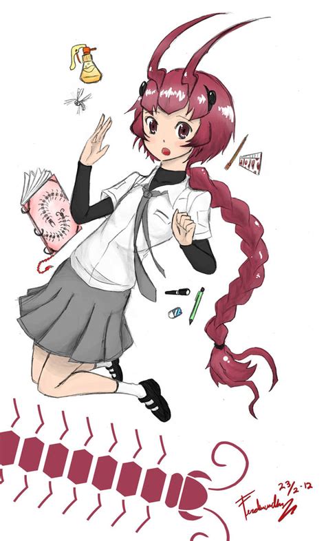 Centipede Girl By Teamwiwik On Deviantart