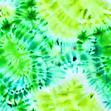 Green Tie Dye Patterns