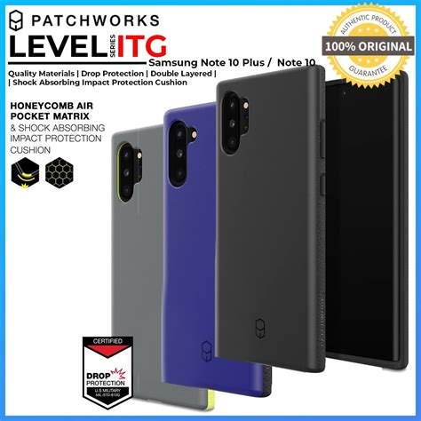 Jual Case Samsung Galaxy Note 10 Plus Note 10 Patchworks Level Itg