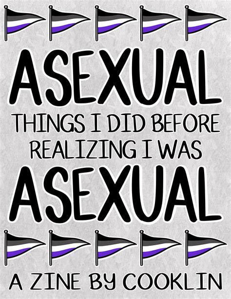 Some Asexual Things I Did Before Realizing I Was Asexual” Comics From