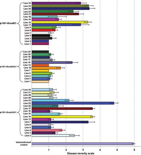 Quantitative Disease Severity Assay For 18 Lines Derived From