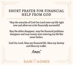 9 Prayers For Immediate Financial Help For A Miracle Today