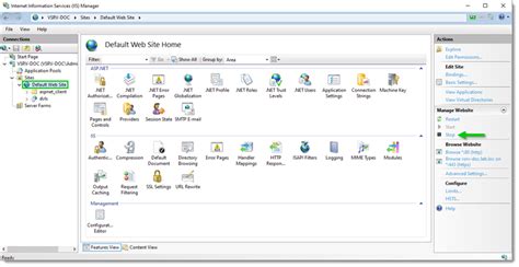 Move The Devolutions Server Application To The Default Web Site Root Devolutions Documentation