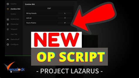 project lazarus script 2022 roblox gui infinite money working new
