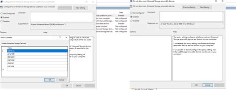 Gpo Policy For Enhanced Storage Access Rwindowsserver
