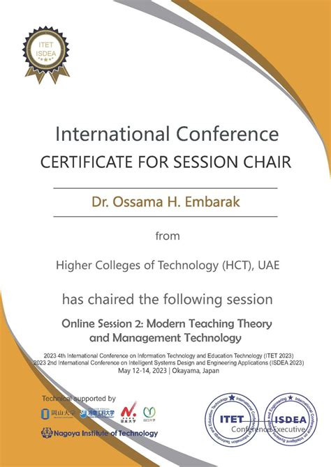 Dr Ossama Embarak On Linkedin Itetconference Isdeaconference