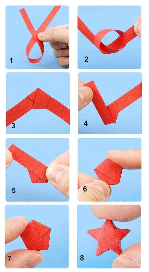 How To Make Origami Stars Easy Step By Step