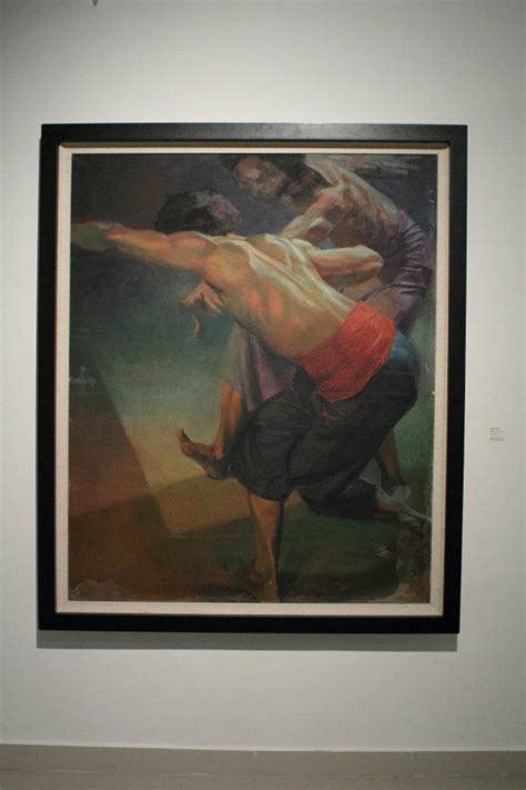 Bekas Warna Art Gallery Pertarungan Amron Omar