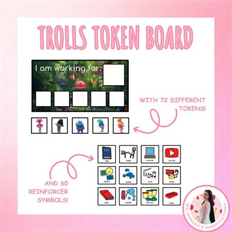 Trolls Token Board By Ms Mercers Modifications Tpt