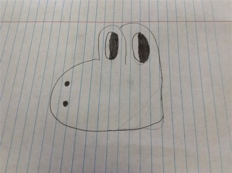 How To Draw Yoshi Head Step By Step