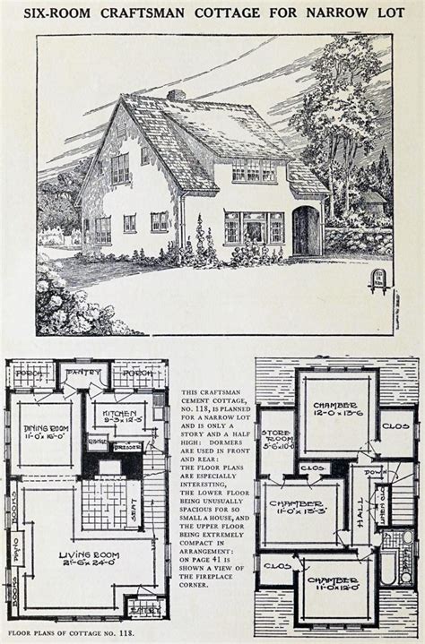 These 26 Gorgeous Vintage Craftsman House Plans Will Make You Want To