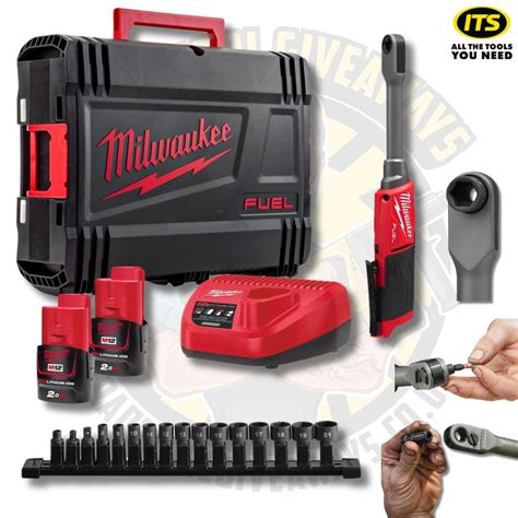 Milwaukee M12 Pass Through Ratchet Kit 8 Power Tool Competitions