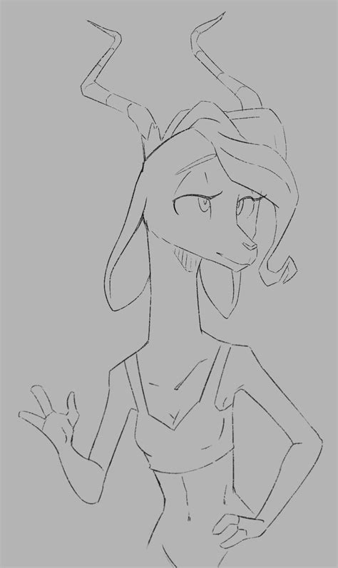 Rule 34 2018 Antelope Anthro Bovid Clothing Disney Ears Down Female