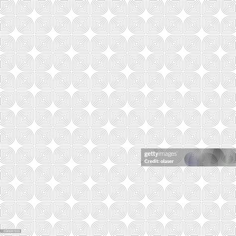 Leaf Outlines Shapes In Grid With Gaps Pattern High Res Vector Graphic Getty Images