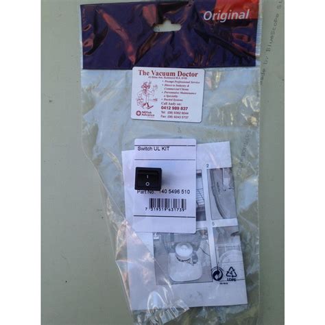 Nilfisk Gd910 And Alto Saltix 3 Commercial Vacuum Cleaner Main Switch
