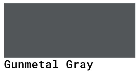 Gunmetal Gray Color Codes The Hex Rgb And Cmyk Values That You Need Color Coding Gunmetal
