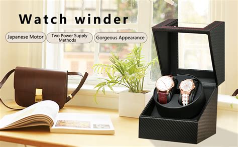 Lingfanstore Automatische Horlogeopwinddoos Luxe Horlogeopwinder