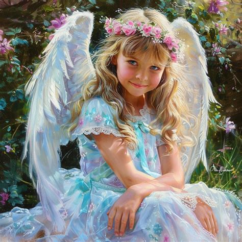 Premium Photo Cherubic Smiles Angels Of Innocencear C