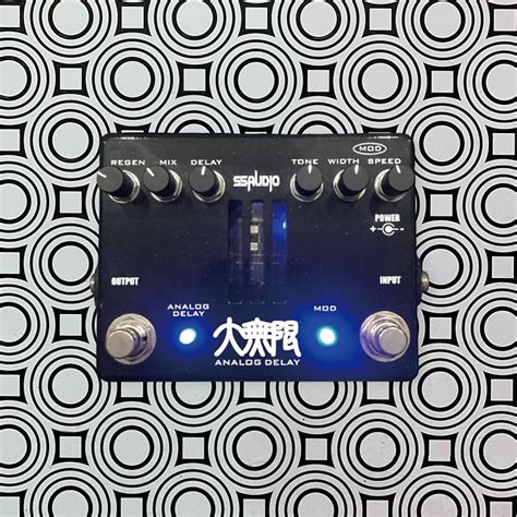 Delay And Tap Modulated Stomp Box Analog Delay Guitar Pedal Reverb