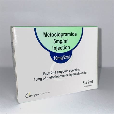 Metoclopramide Solution For Injection Ampoules10mg2ml 5 Ashtons