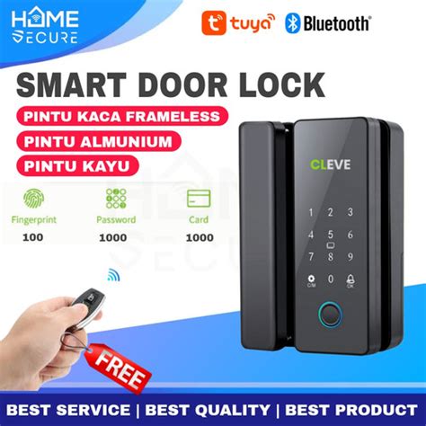 Jual Smart Door Lock Untuk Pintu Alumunium Kayu Gl Ttlock Seyven