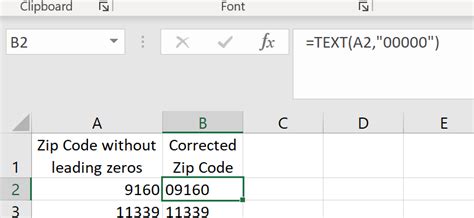 Fix Leading Zeros In Zip Codes In Excel In 10 Seconds Rockstar Excel