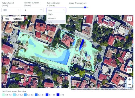 Archytas User Interface For Flood Risk Assessment In The Monuments