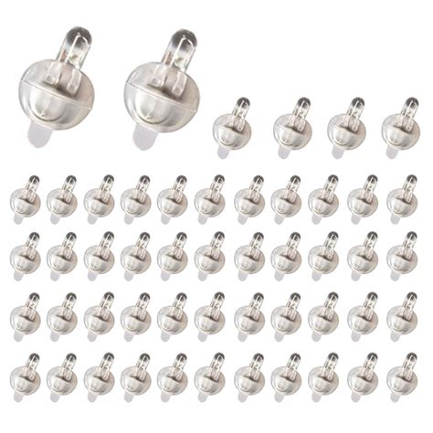 50 Pcs Individual Led Balloon Lights Tiny Wireless Battery Craft Glow