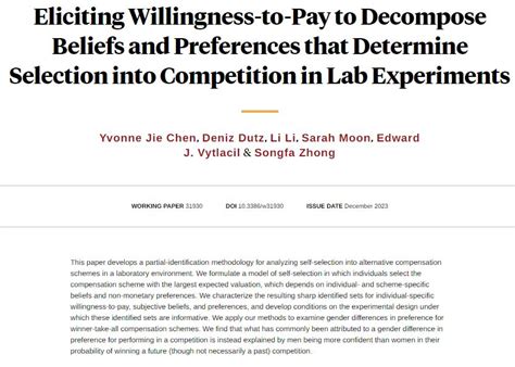 Developing A Partial Identification Methodology For Analyzing Self Selection Into Alternative