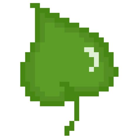 Pixel Leaf Pngs For Free Download