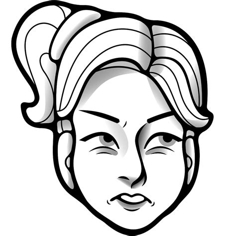 Annoyed Expression Emotion Emoticon Unhappy Negative Woman Icon