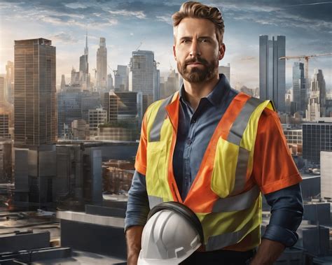 Premium Photo A Professional Construction City Engineer